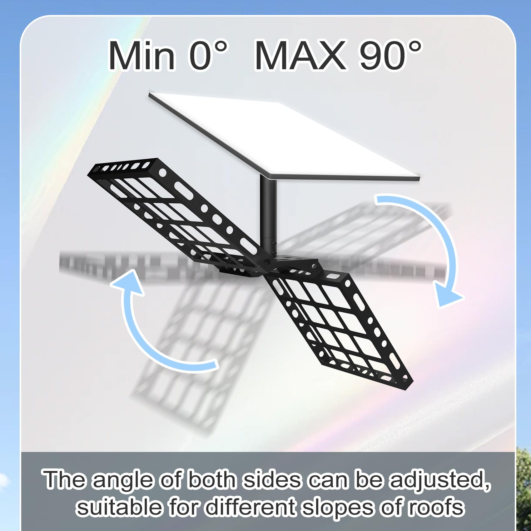 Snapklik.com : Starlink Gen 3 Roof Ridge Mount, Aluminium Pipe Adapter ...