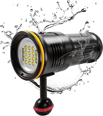 Amazon.com: Nitescuba SEA60 Underwater Video Light, 6000 Lumens Scuba ...