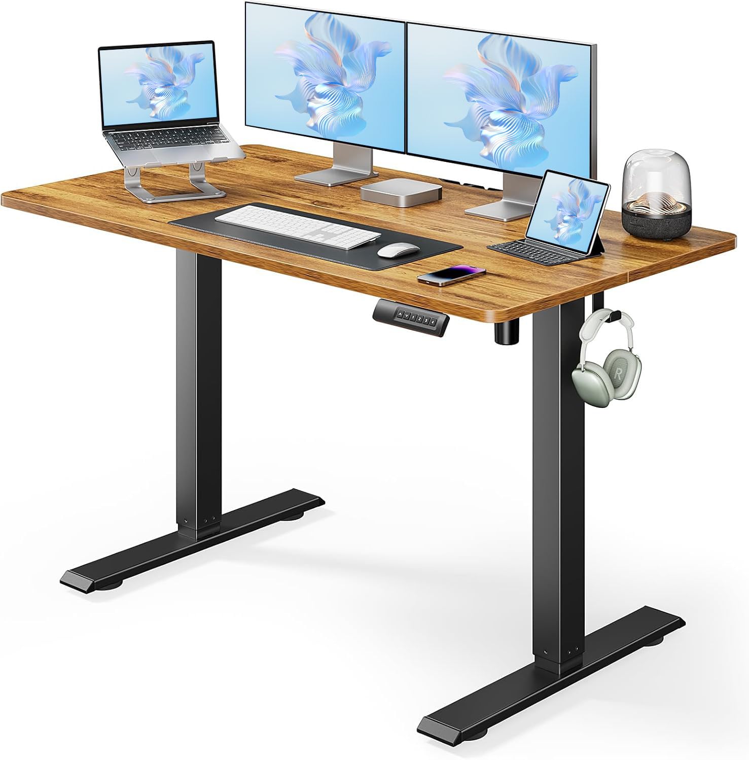Snapklik.com : Electric Standing Desk, Adjustable Height Stand Up Desk ...