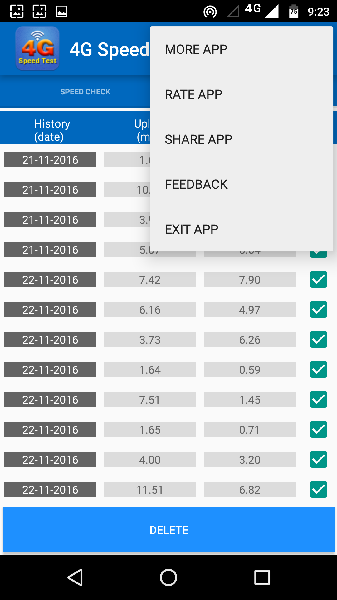 4G SPEED TEST - App on Amazon Appstore