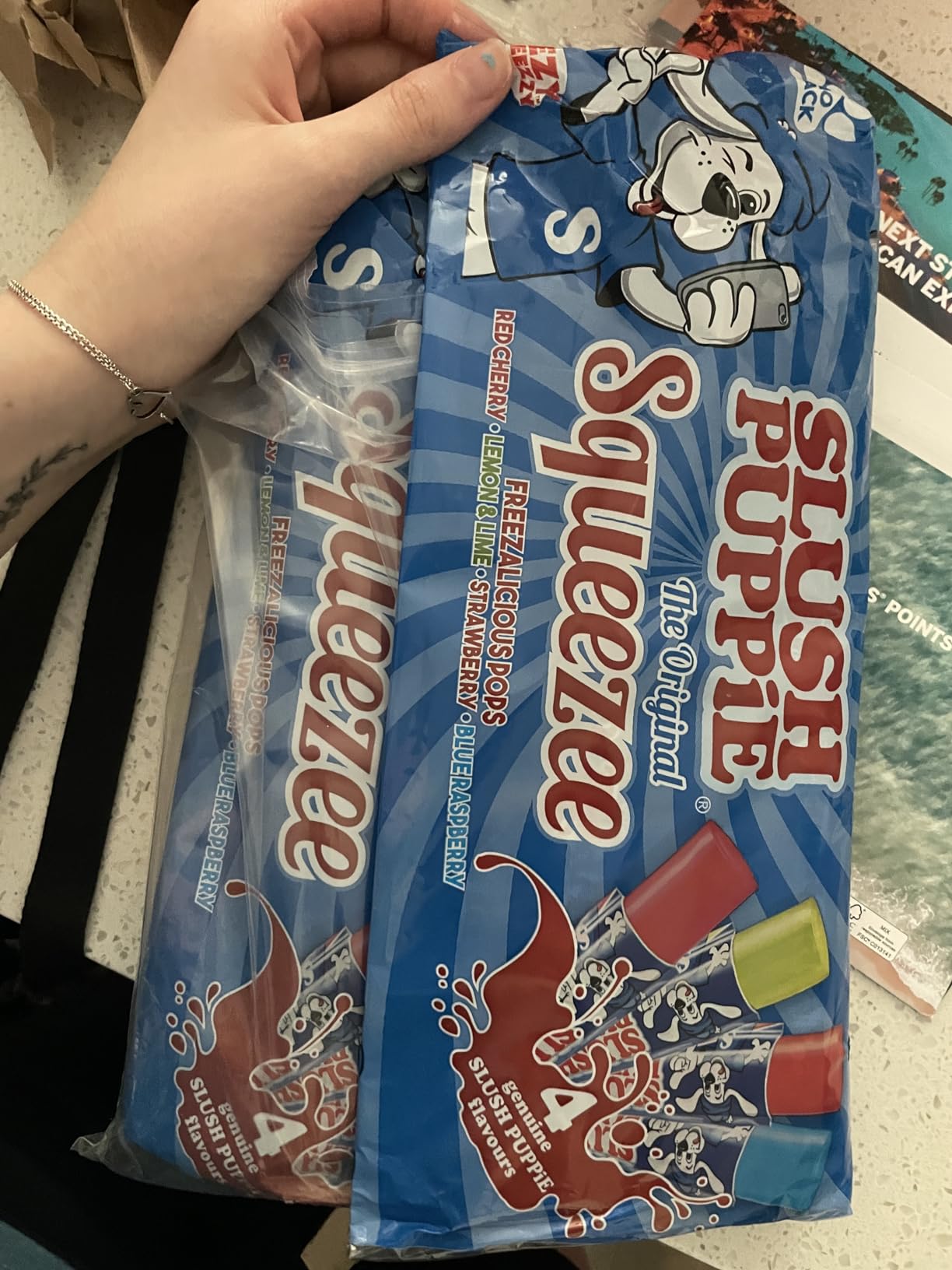 Amazon.com: Slush Puppie Slush Bars 10 Count (2 Pack) : Grocery ...