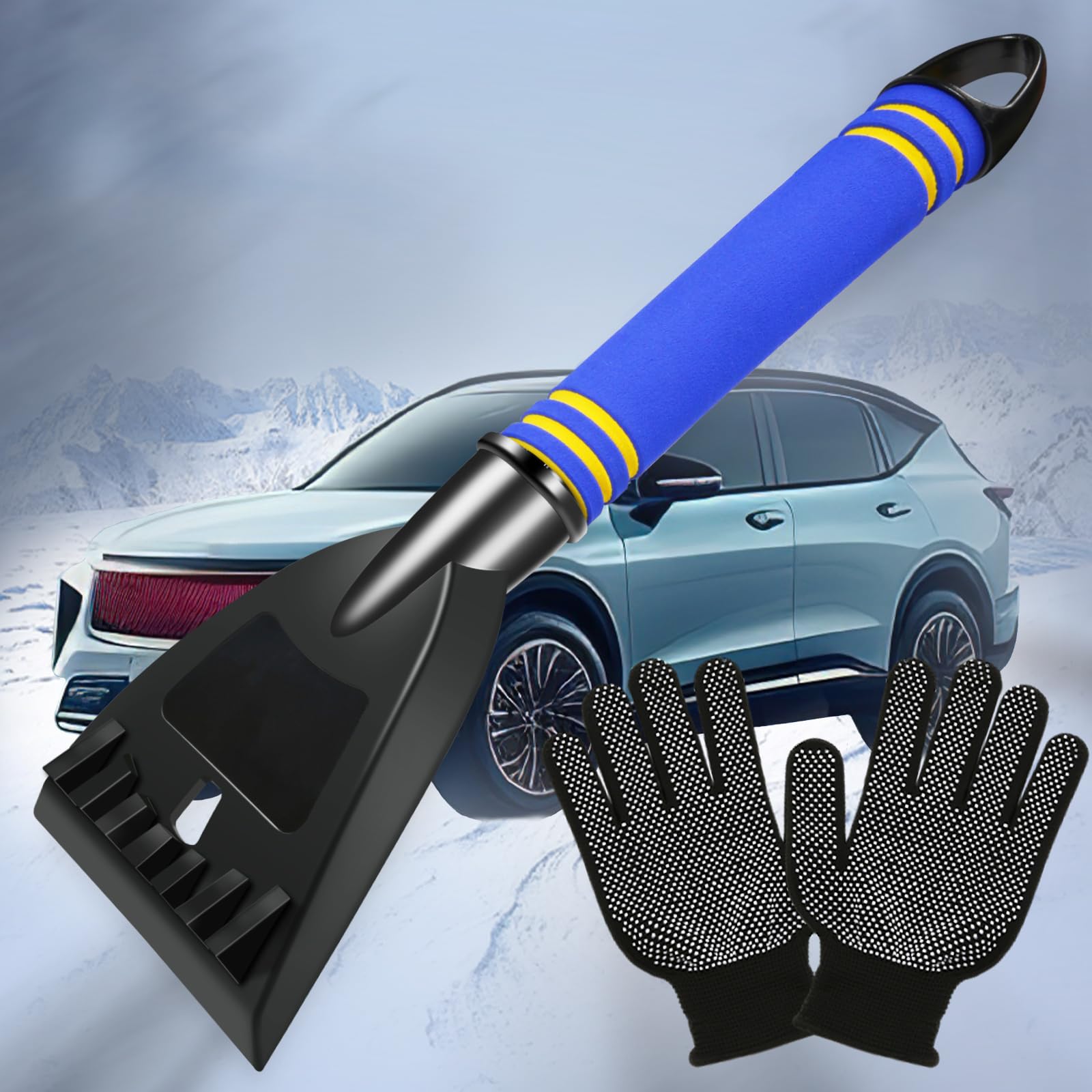 Amazon.com: COFSODI Ice and Snow Scraper for Car Windshield, Car Window ...