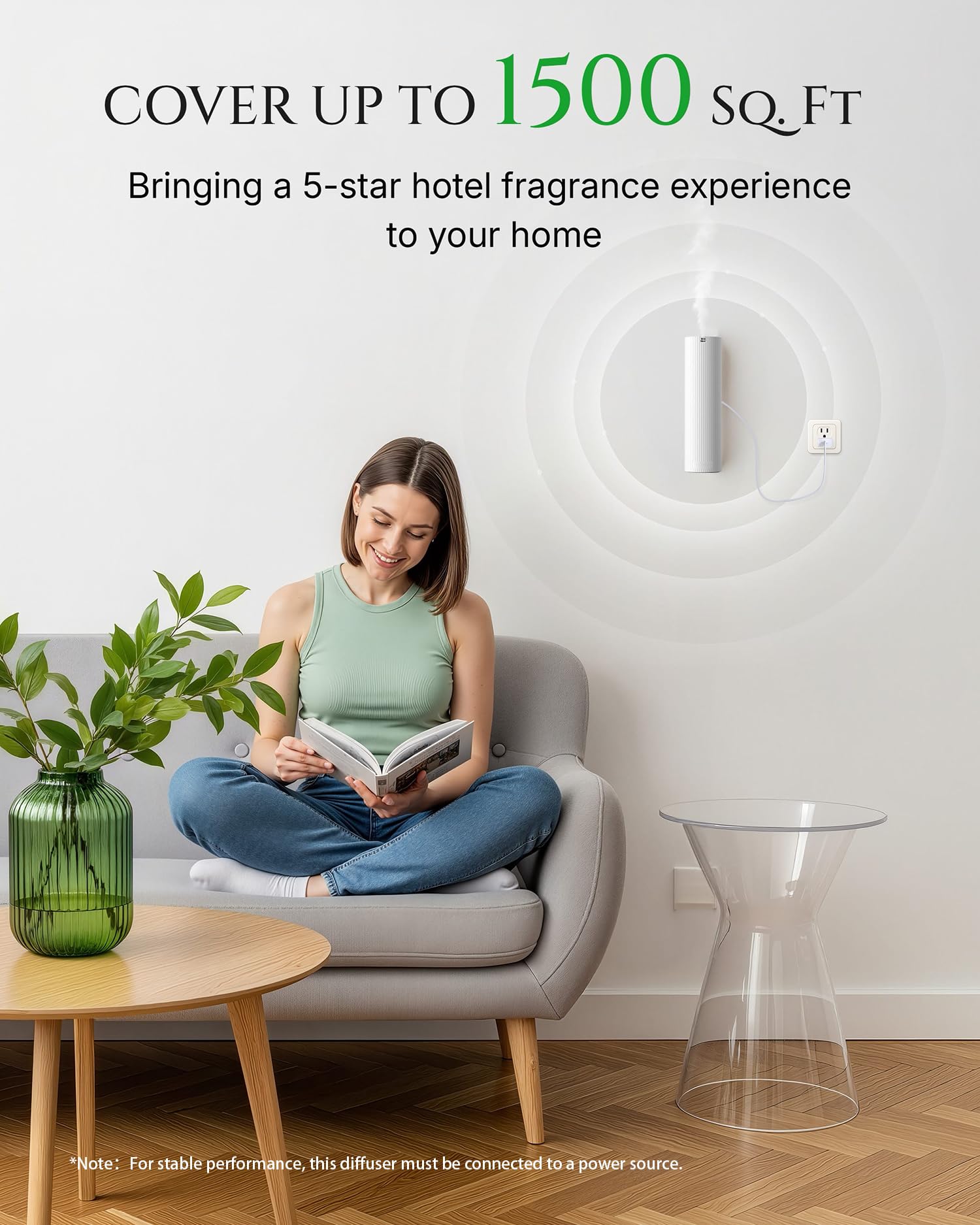 Snapklik.com : Aromadd Scent Diffuser Starter Kit Waterless Essential ...