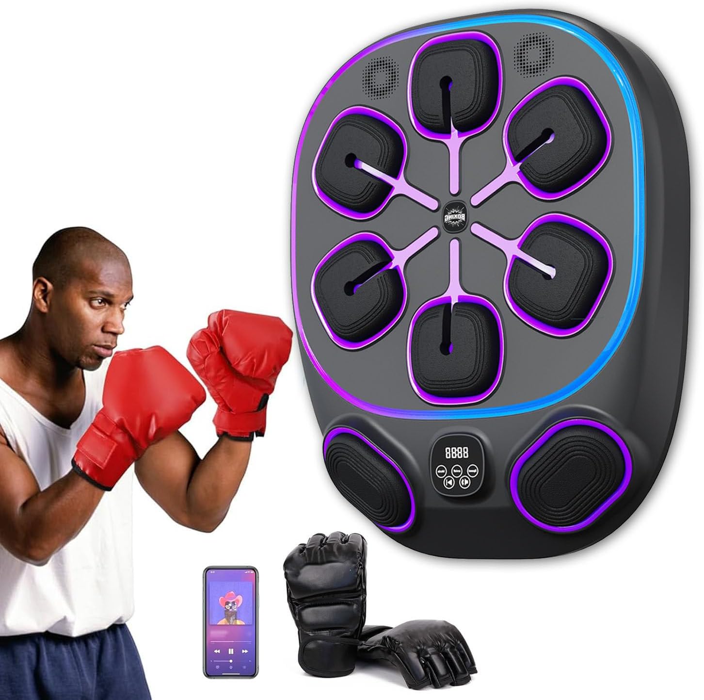 Amazon.com: Music Boxing Machine Pro 2025 - 24'' x 19'' Interactive ...