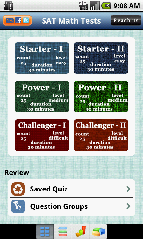 6 SAT Practice Tests (Math):Amazon.com:Appstore for Android