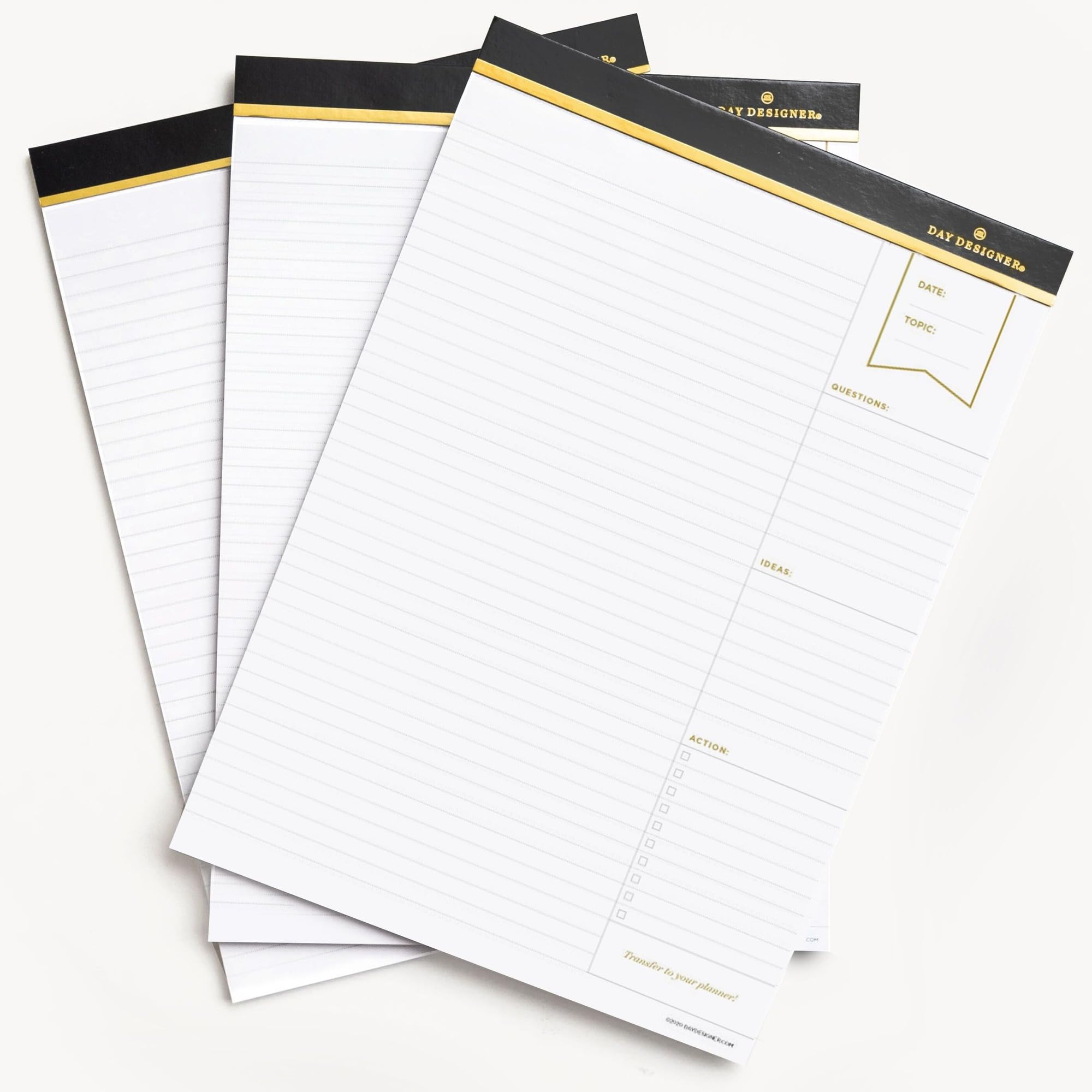 Day Designer Padfolio Inserts, Paper Pads, Perfect for Clipfolio ...