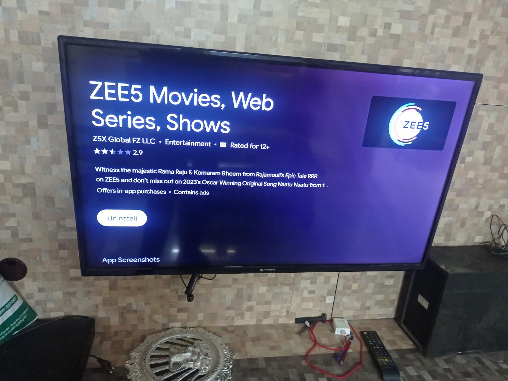 Helett® H92 Android TV Stick with Voice Command Remote & Bluetooth ...