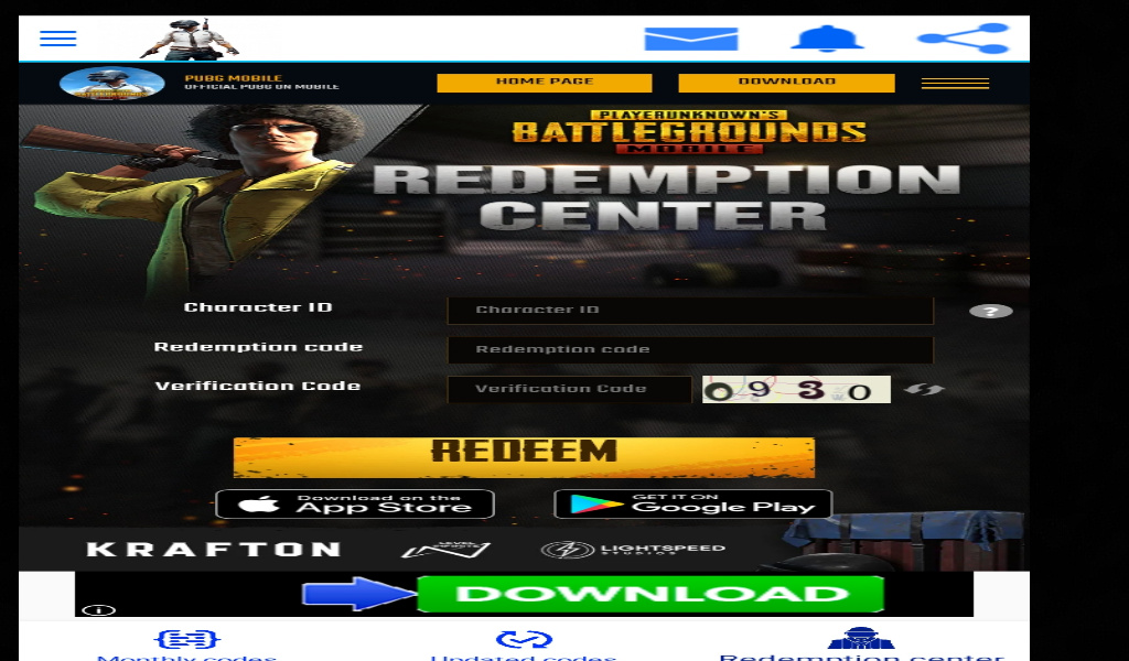 PUBG Redemtion Codes - App on Amazon Appstore