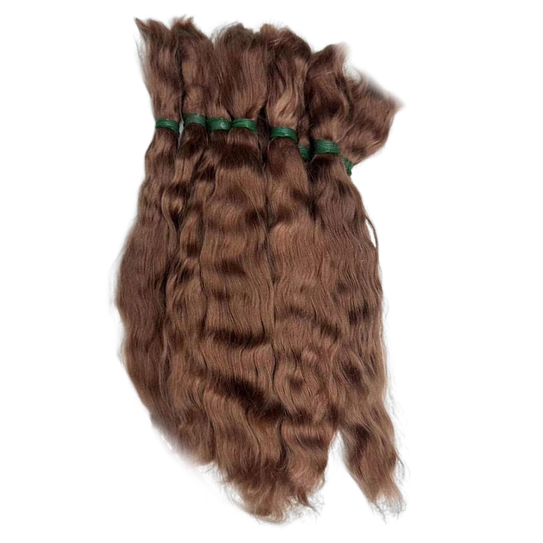 Amazon.com: XJKLBYQ Hair for Dolls|Doll Hair Curly Doll Hair Natural ...
