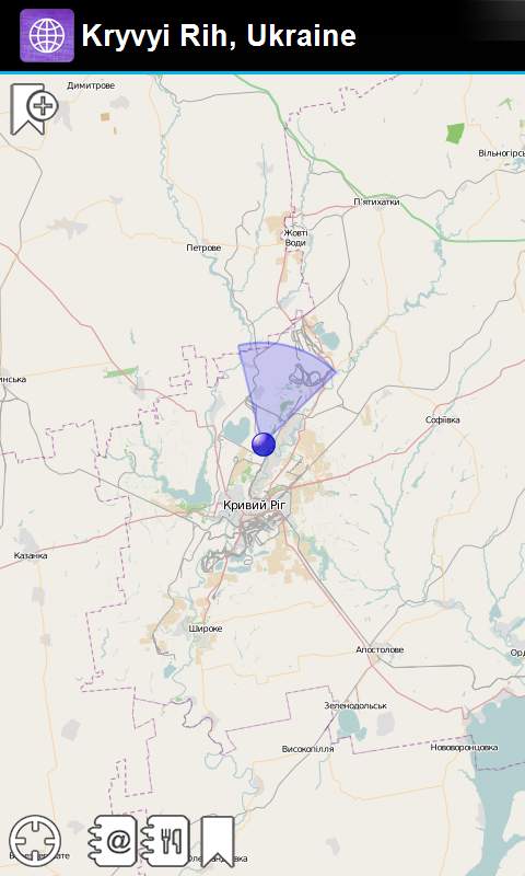 Kryvyi Rih, Ukraine Offline Map - Smart Sulutions - App on Amazon Appstore