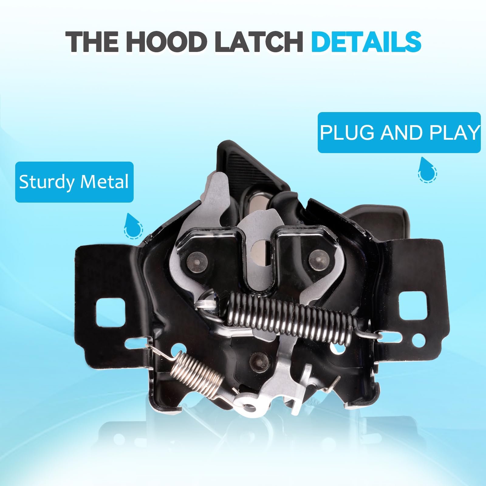 Snapklik.com : Unikpas Hood Latch Assembly Compatible For Ford Escape ...