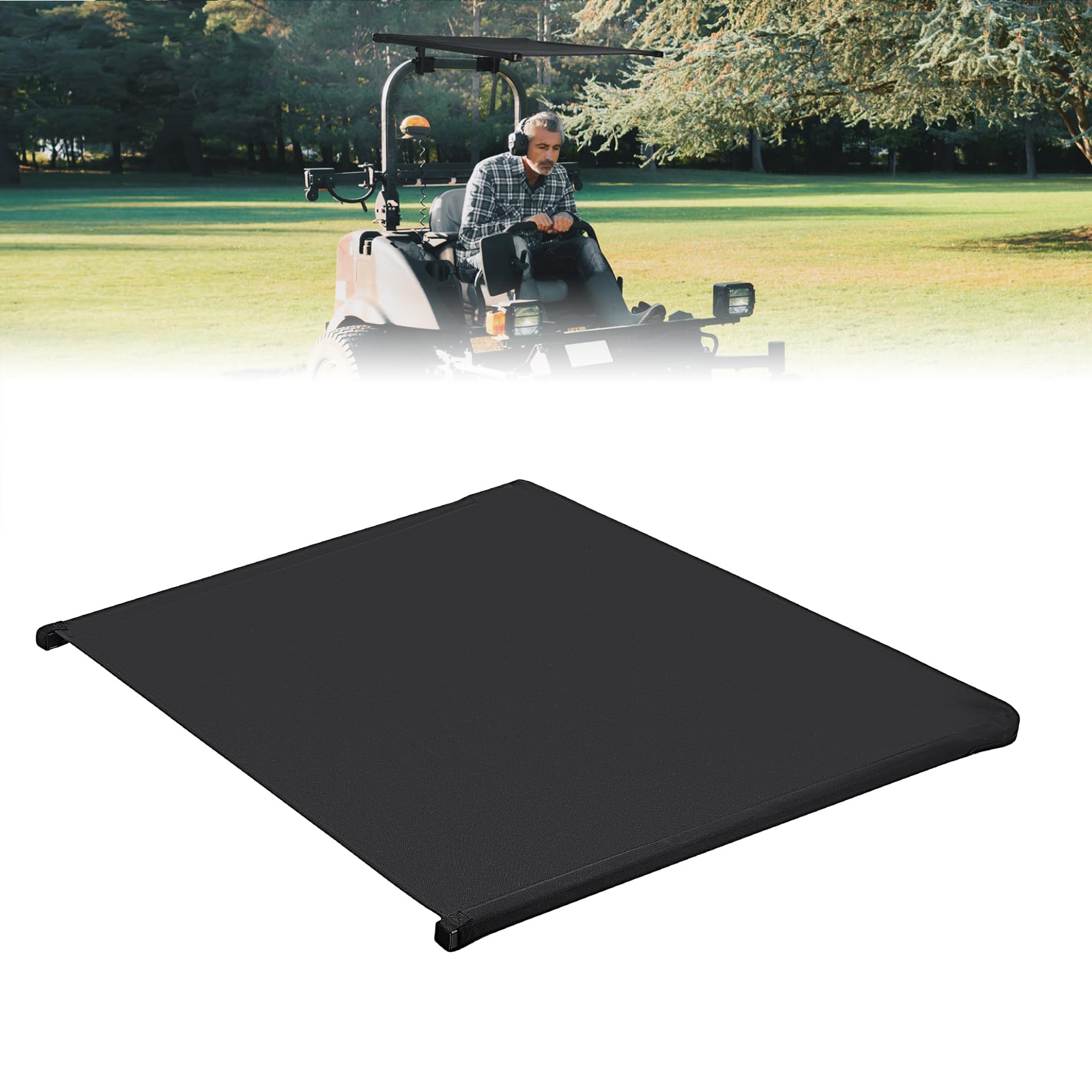 KEMIMOTO Tractor Canopy Sun Shade Cover Turn Lawn Mower Compatible with ...