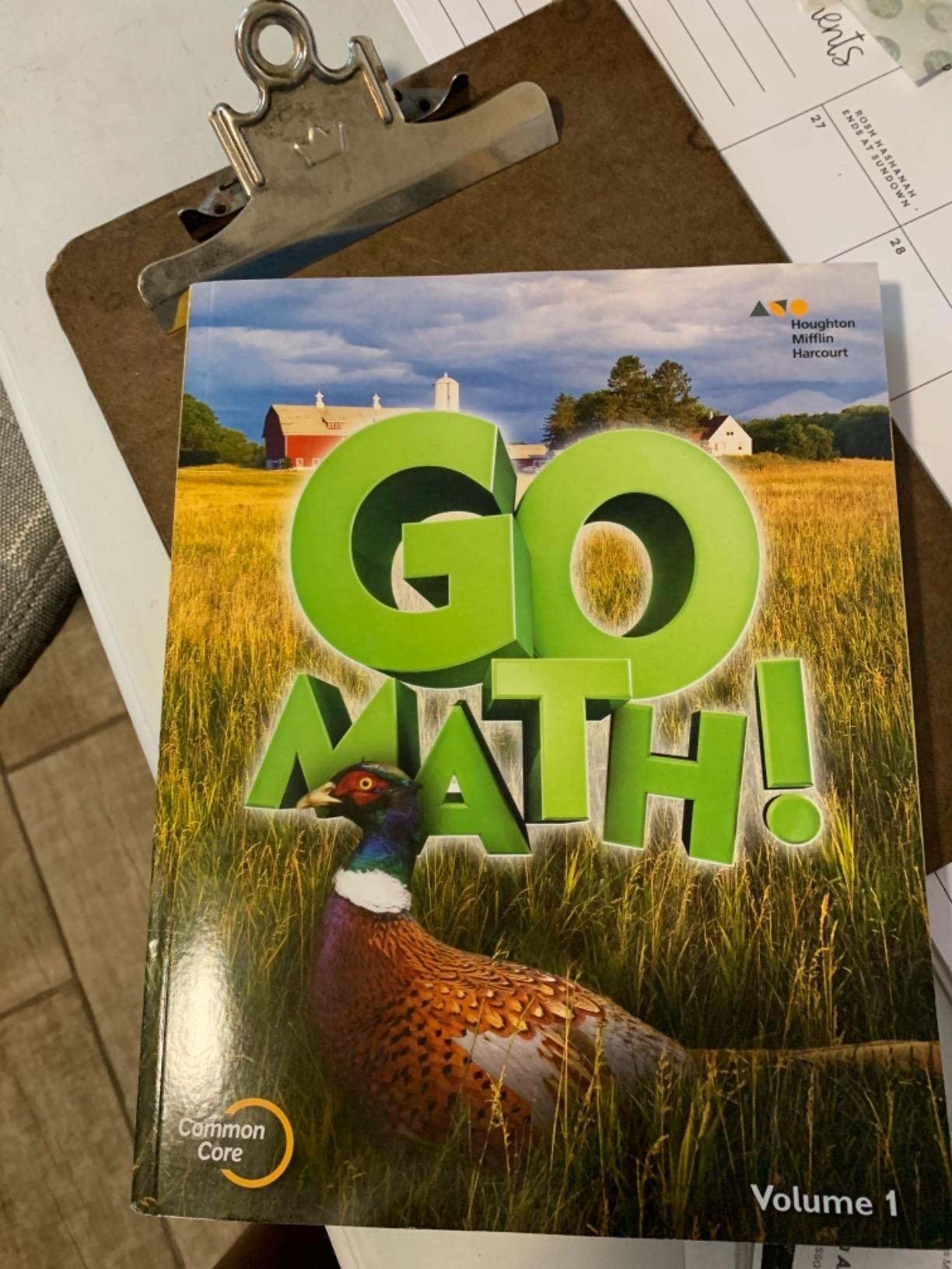 Go Math! Texas Grade 5: 1 (Houghton Mifflin Harcourt Go Math!): Houghton Mifflin Harcourt ...