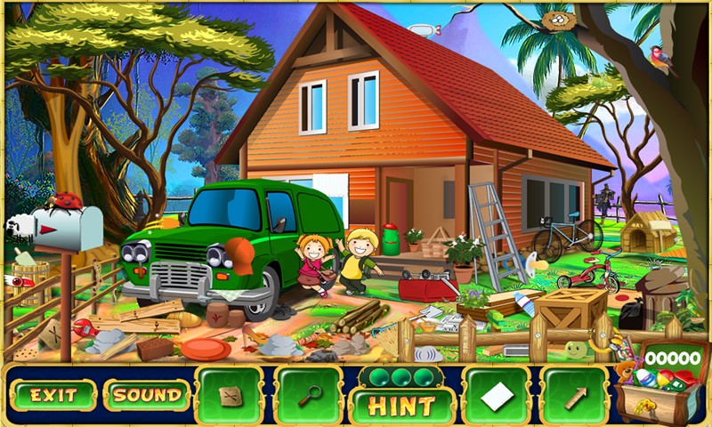 PlayHOG # 191 Hidden Object Games Free New - Treasure Hunt at Grandpas ...