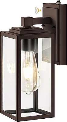 BesLowe Outdoor Wall Light Fixtures, Exterior Waterproof Wall Lanterns, Brown Porch Sconces Wall ...