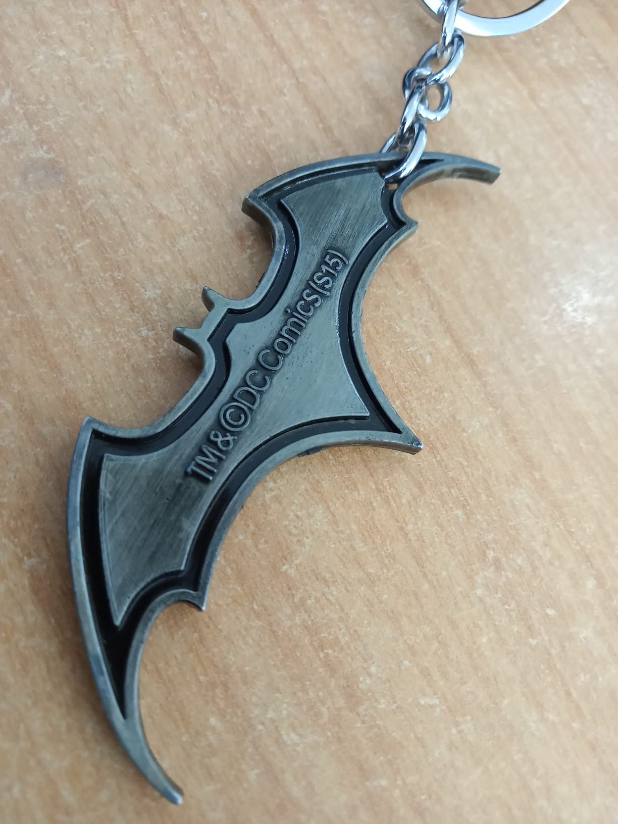 Gold Craft Batman Logo Keychain : Amazon.in: Fashion