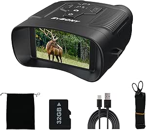 SVBONY SA206 Night Vision Goggles for Adults, 4K Night Vision ...