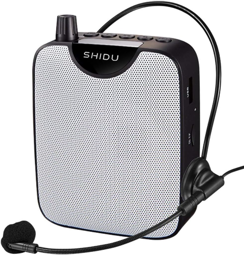Amazon.com: Voice Amplifier SHIDU Original Personal PA System18W with ...