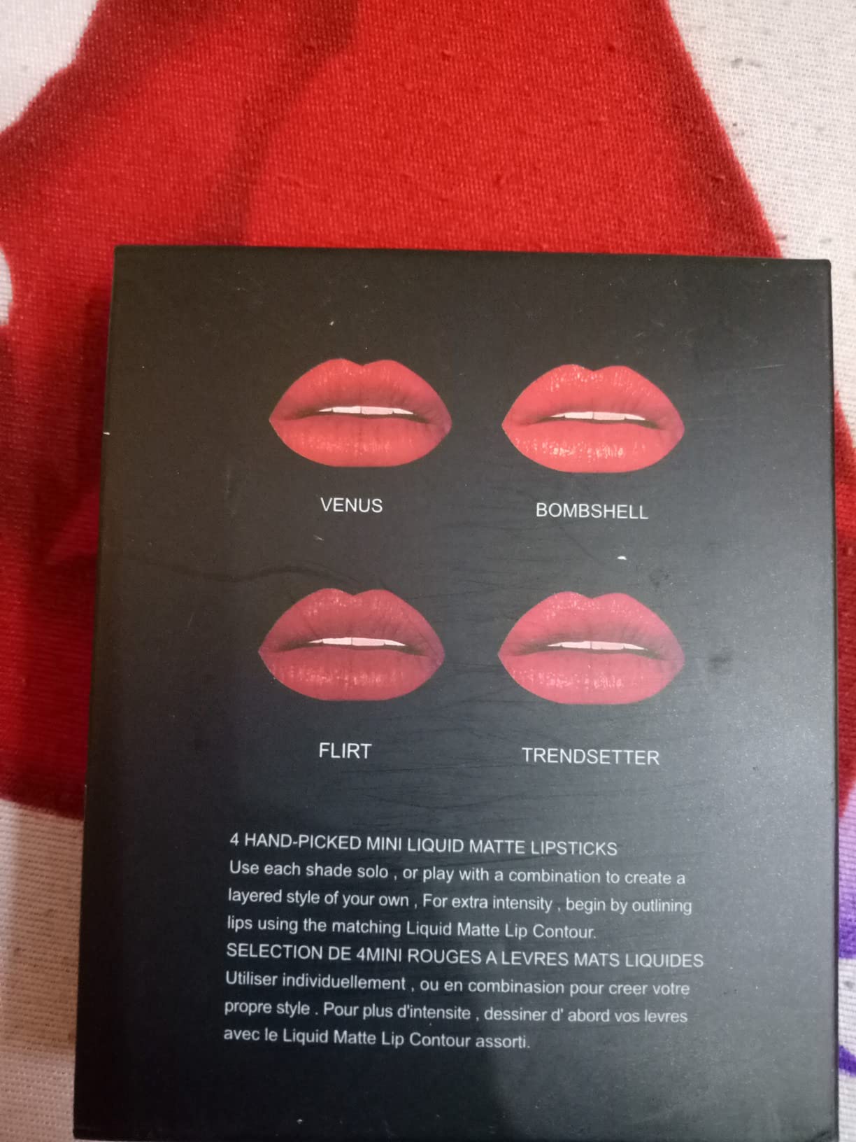 Buy FLENGO; MADE FOR YOU Mini Red Edition Liquid Lipstick P Online at ...