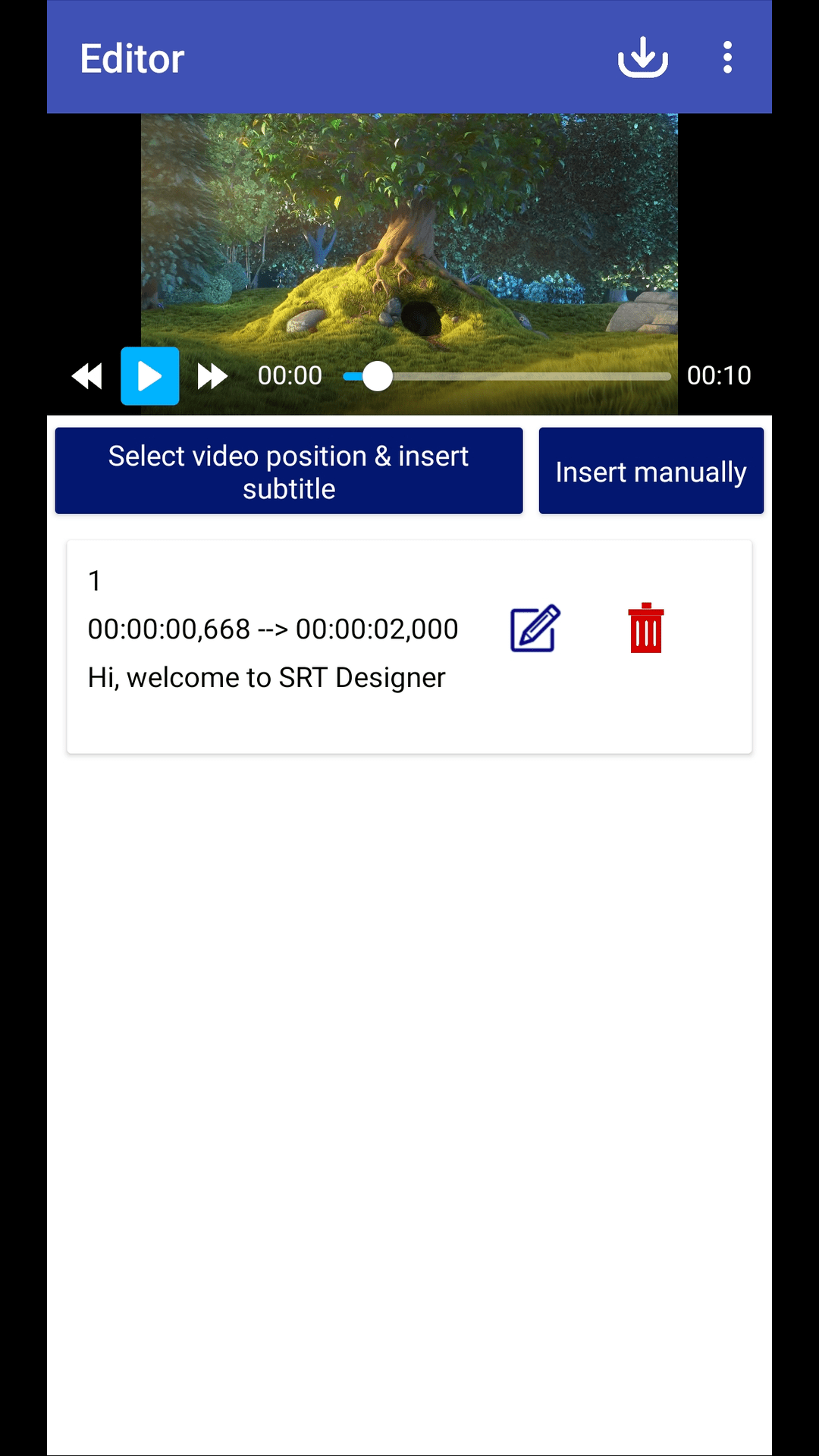 SRT Creator - Create Subtitles - App on Amazon Appstore