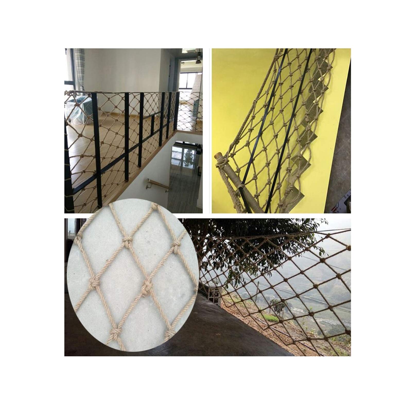 Buy 16mm Rope Thick Kids Climbing Rope Car Cargo Net 15 Cm Grid Winding ...