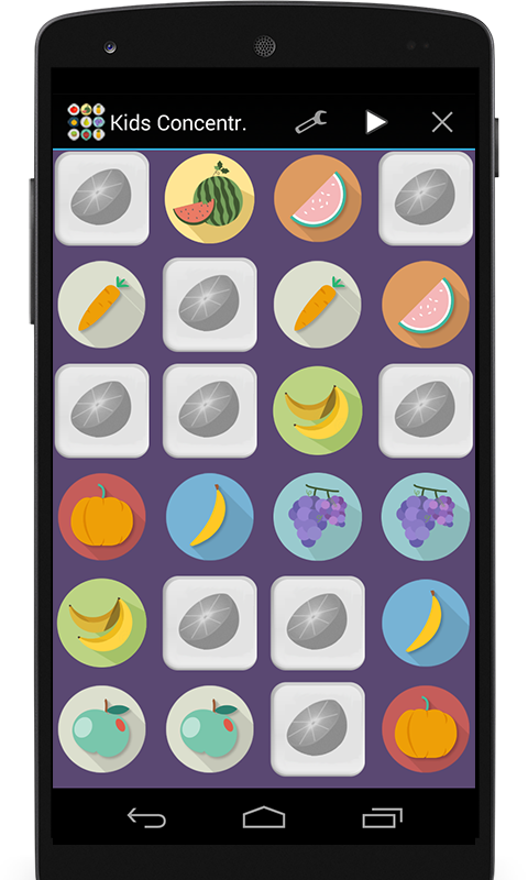Aplicación Kids Concentration Game (free) en Amazon Appstore