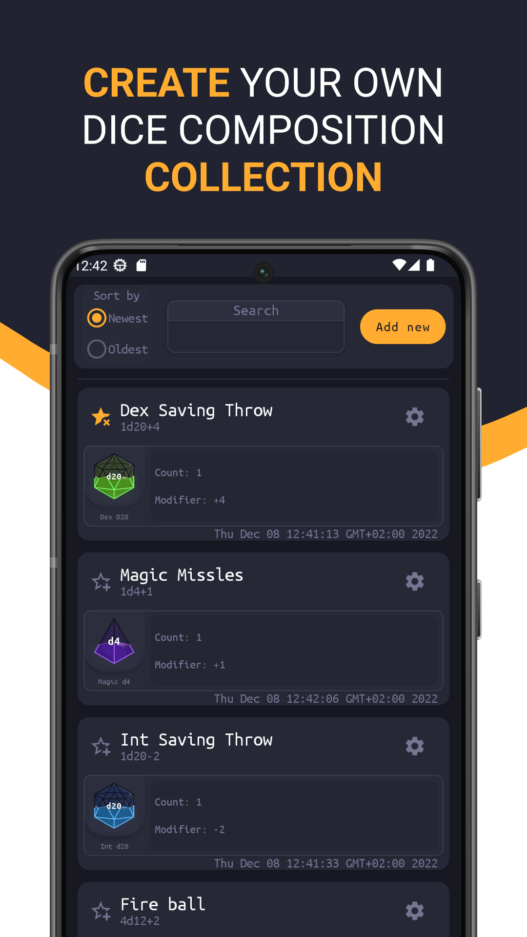 Ultimate Dice Roller - Dicely - App on Amazon Appstore
