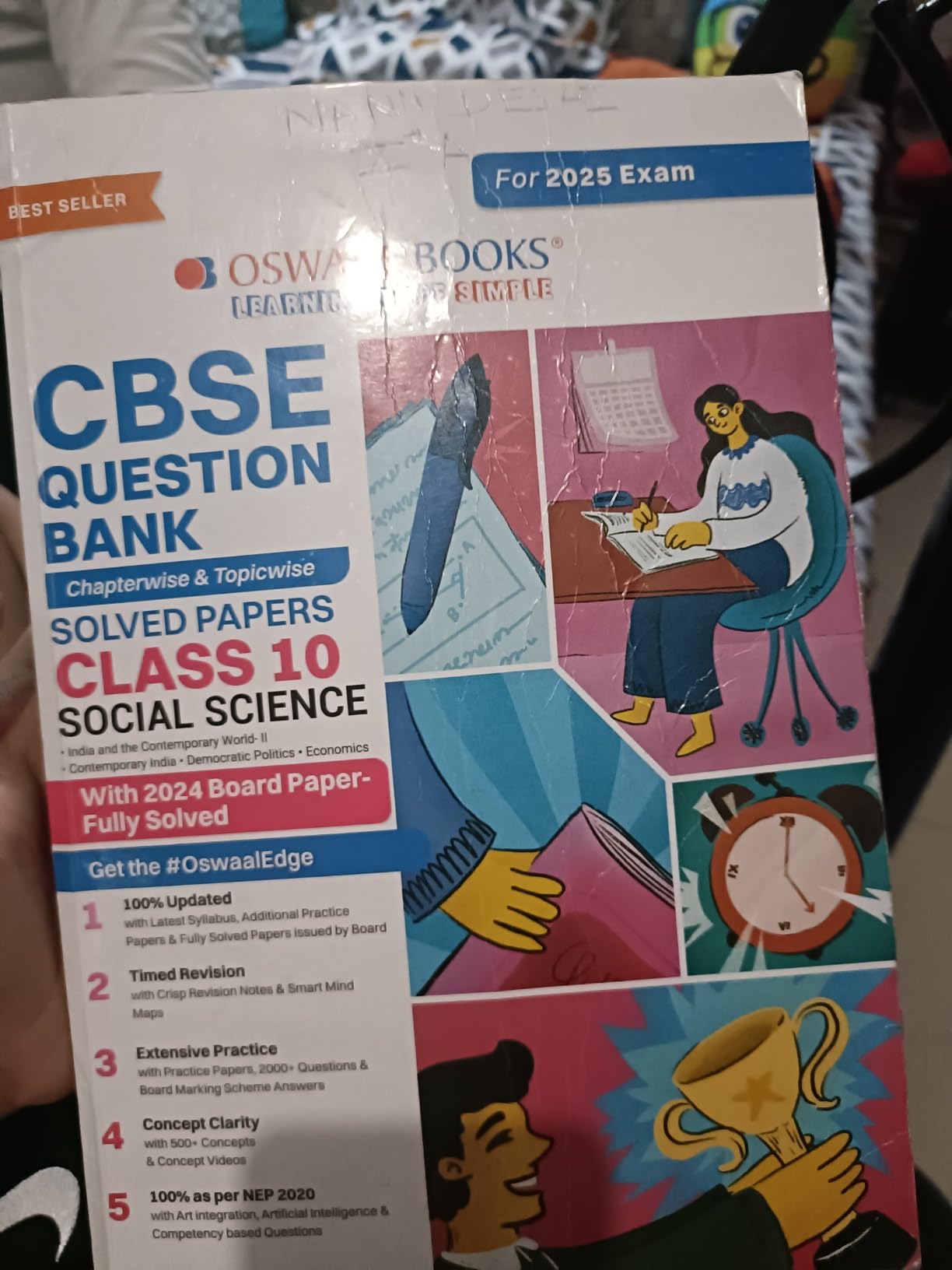 Oswaal CBSE Question Bank Class 10 Social Science, Chapterwise and Topicwise Solved Papers For ...
