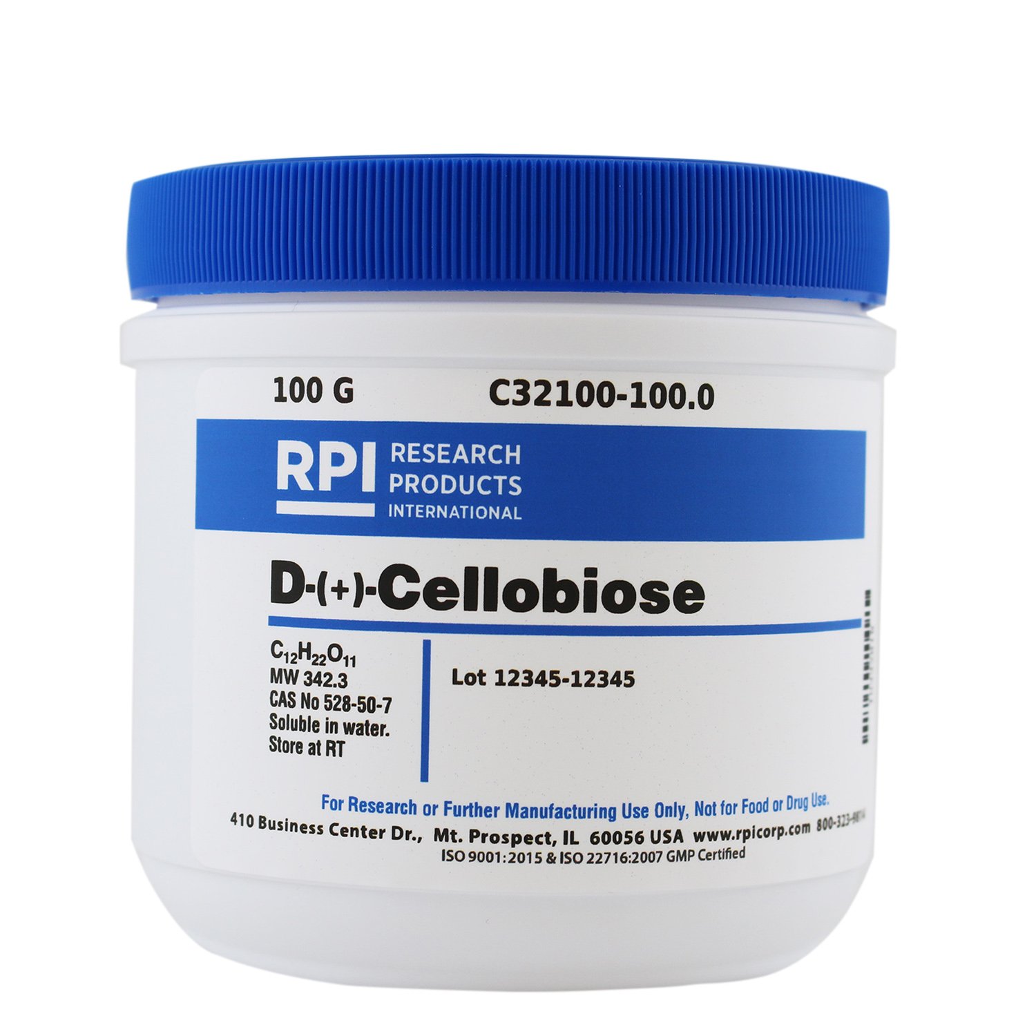 D-()-Cellobiose, 100 Grams: Amazon.com: Industrial & Scientific