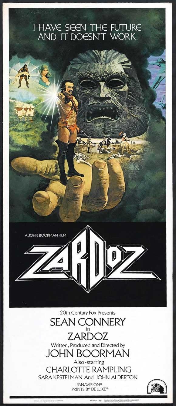 Amazon.com: Zardoz Poster Movie (14 x 36 Inches - 36cm x 92cm) (1974) (Insert Style A): Posters ...