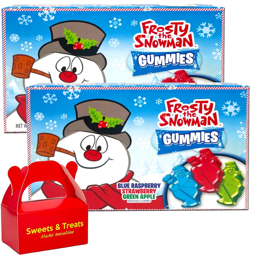 Amazon.com : Christmas Holiday Gummies Candy | Rudolph Red Nose ...