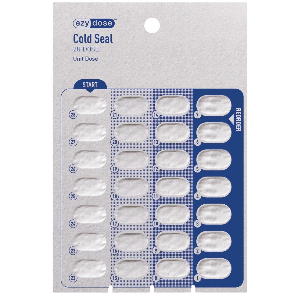 Amazon.com: Ezy Dose 28-Day Daily Disposable Cards for Pill, Medicine ...