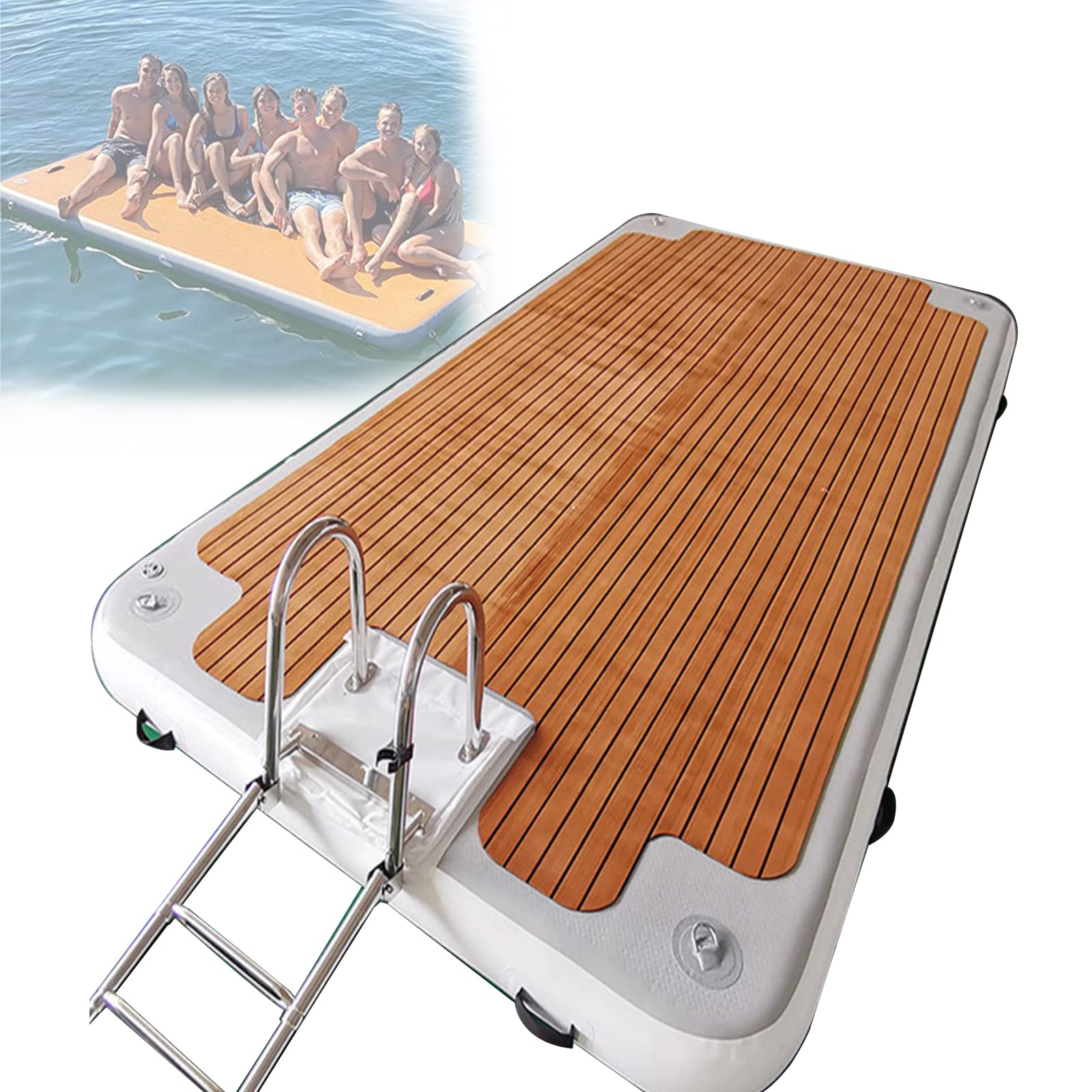 Buy Inflatable Pontoon Dock Floating Raft,Inflatable Dock Floating ...