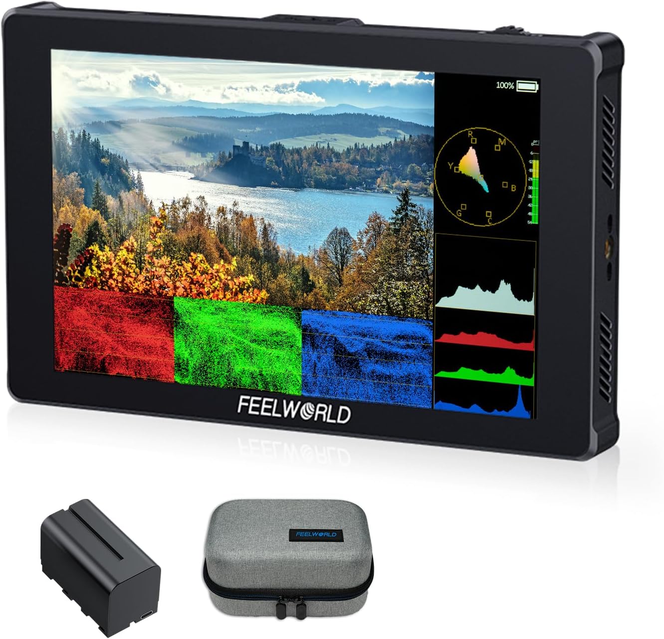Amazon.com : FEELWORLD F7 Plus 7 Inch 1200nit DSLR Camera Field Monitor ...