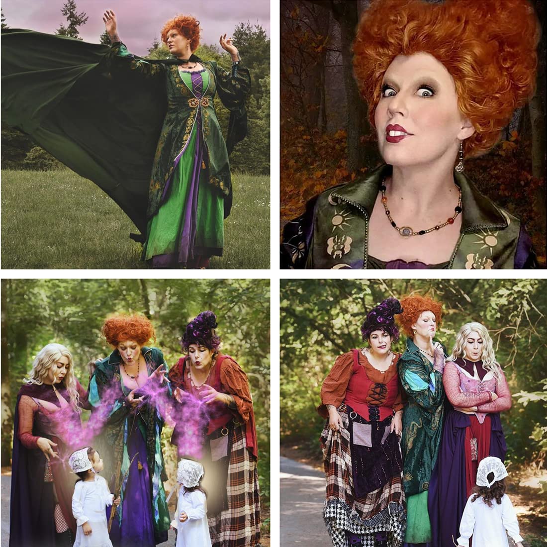 Sanderson Sisters Wigs