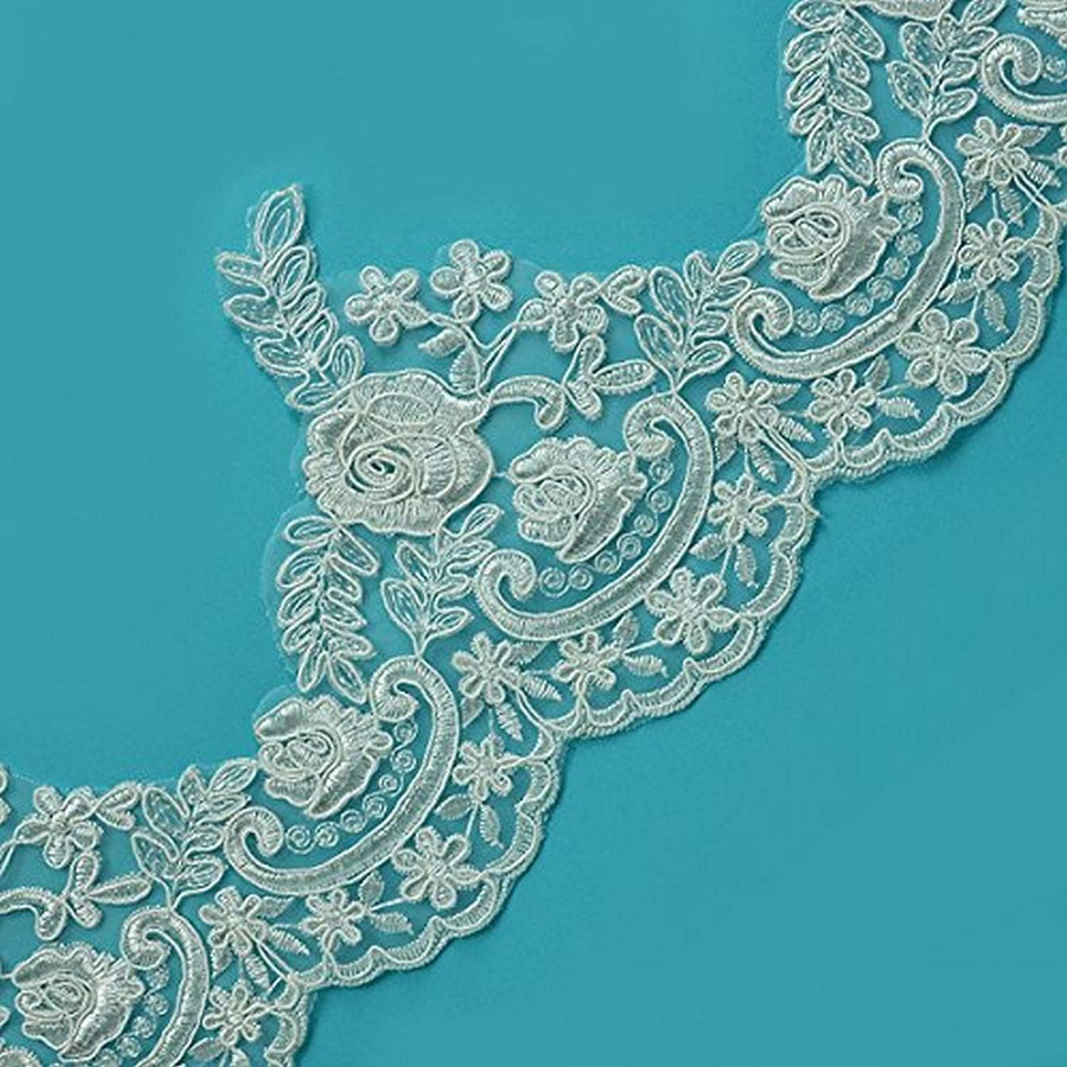 Amazon Trims By The Yard Kerri 5 3 4 Polyester Embroidered Lace Amazon Trims By The Yard Kerri 5 3 4 Polyester Embroidered Lace
