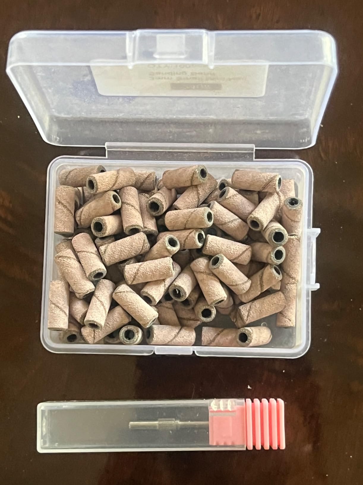 Amazon.com: ZIRATONES 3mm Small Sanding Bands for Nail Drill, 100 Pcs ...