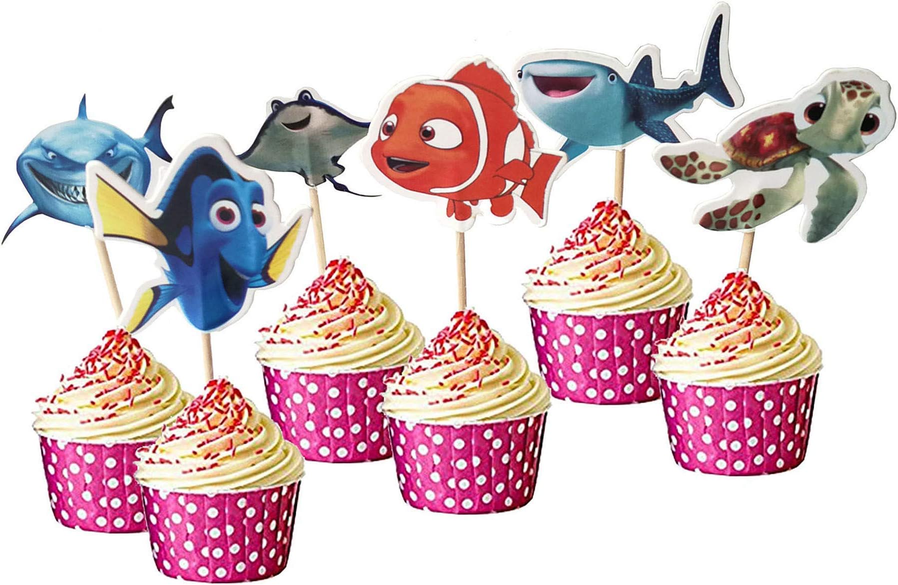 Amazon.com: Seyal® Findng Nemo Happy Birthday Cake Topper : Everything Else