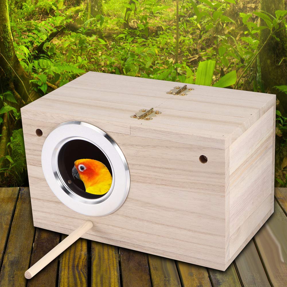 Buy Parrot Breeding Nest Box,Cockatiel Breeding Cage Bird Cage Box Warm ...