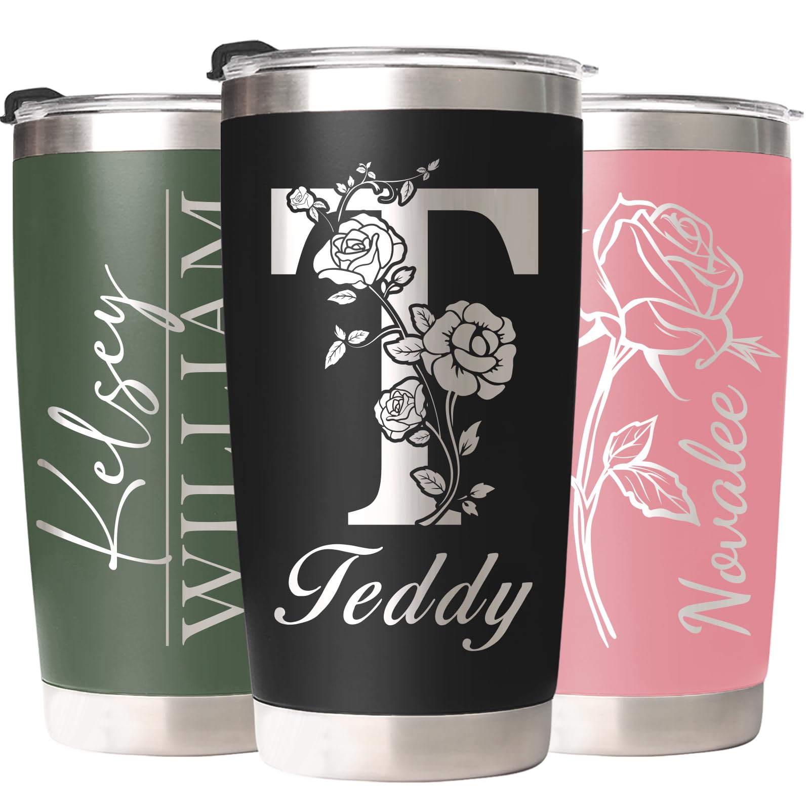 Amazon.com | Personalized Tumbler with Names - Custom Tumblers ...