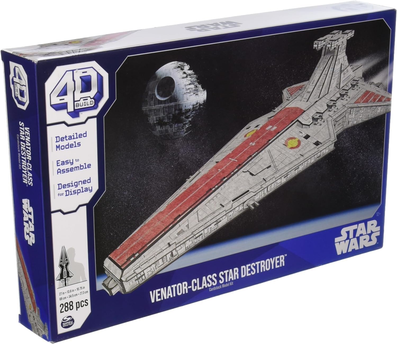4D Puzzles, Kit de maqueta en 3D del Destructor Estelar Clase Venator ...