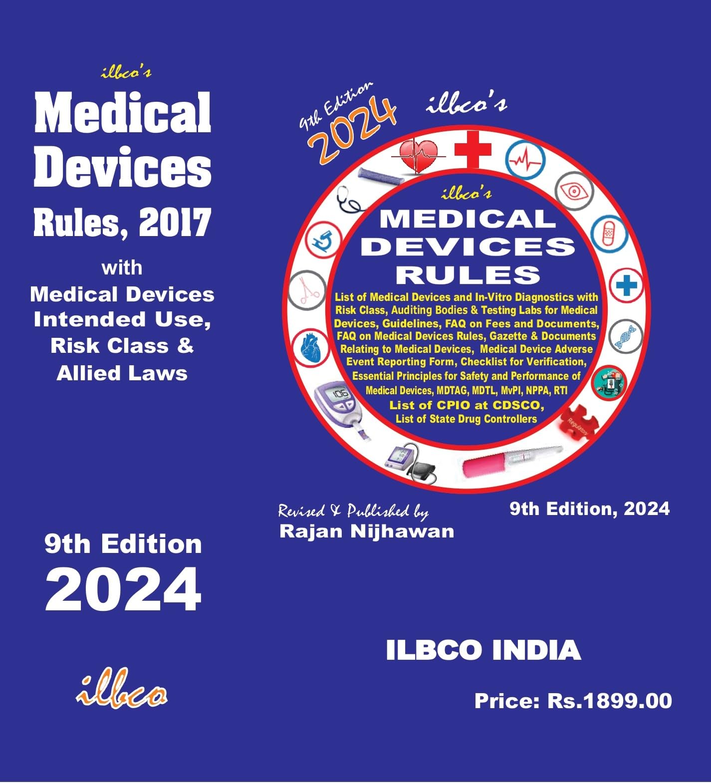 Buy ILBCO's Medical Devices Rules, 2017 with Medical Devices Intended ...