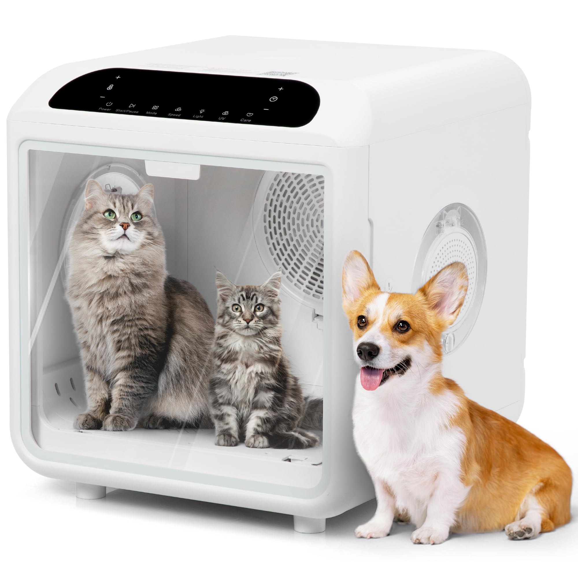 Amazon.com: COZIWOW 72L Large Pet Dryer Box, Automatic Ultra Quiet Cat ...
