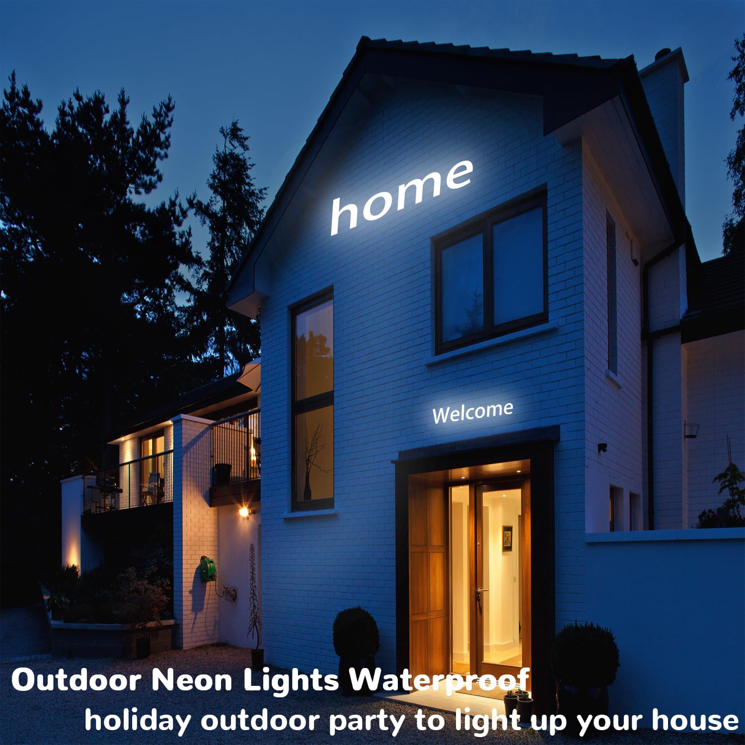 Snapklik.com : Vimeepro 32.8Ft LED Rope Lights Music Sync 24V IP65 ...