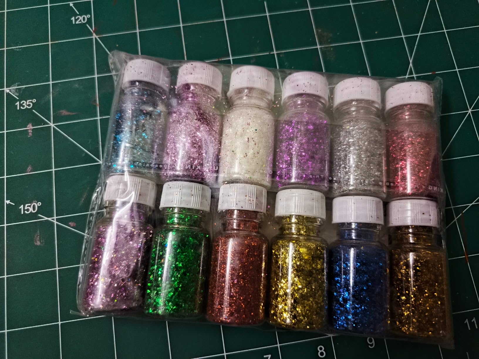 Eclet Fine Glitter for Resin, Set of 12 Colors, LEOBRO Extra Fine Resin ...