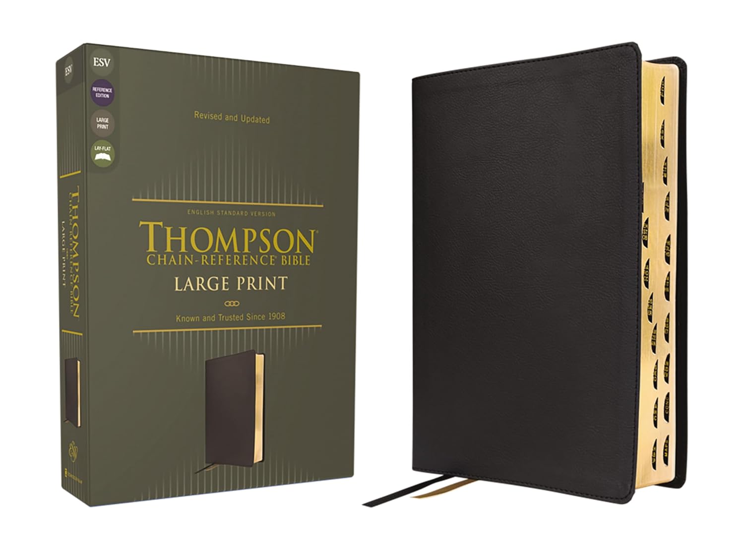 ESV Thompson Chain Reference Bible Large Print Leathersoft Black esv-thompson-chain-reference-bible-large-print-leathersoft-black