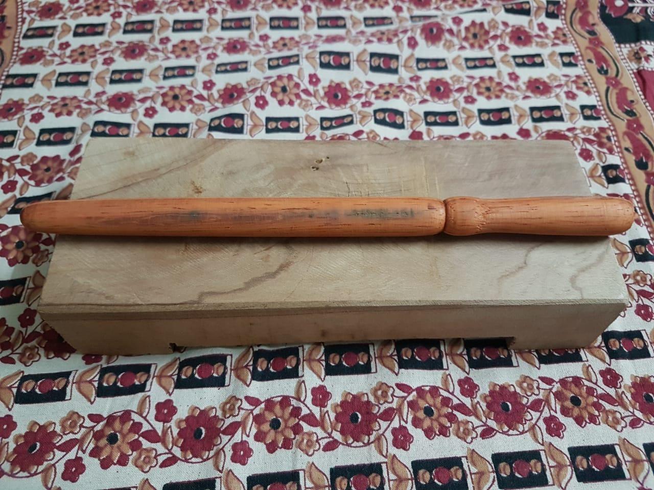 Saraswati Teak Wood and Kerala Wooden Dance Stick Bharatanatyam and ...