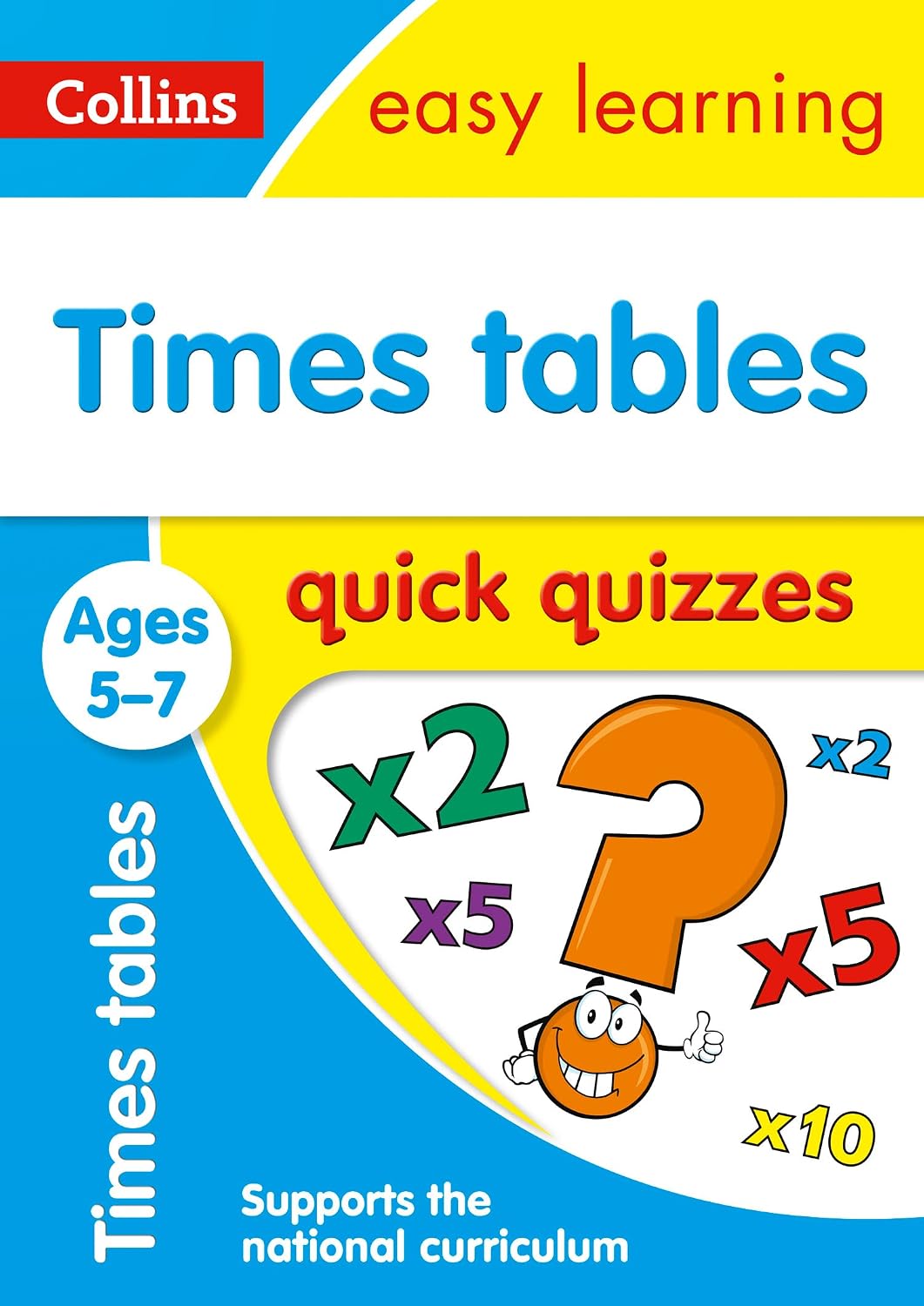 Times Tables Quick Quizzes Ages 5-7: Ideal for home learning (Collins ...