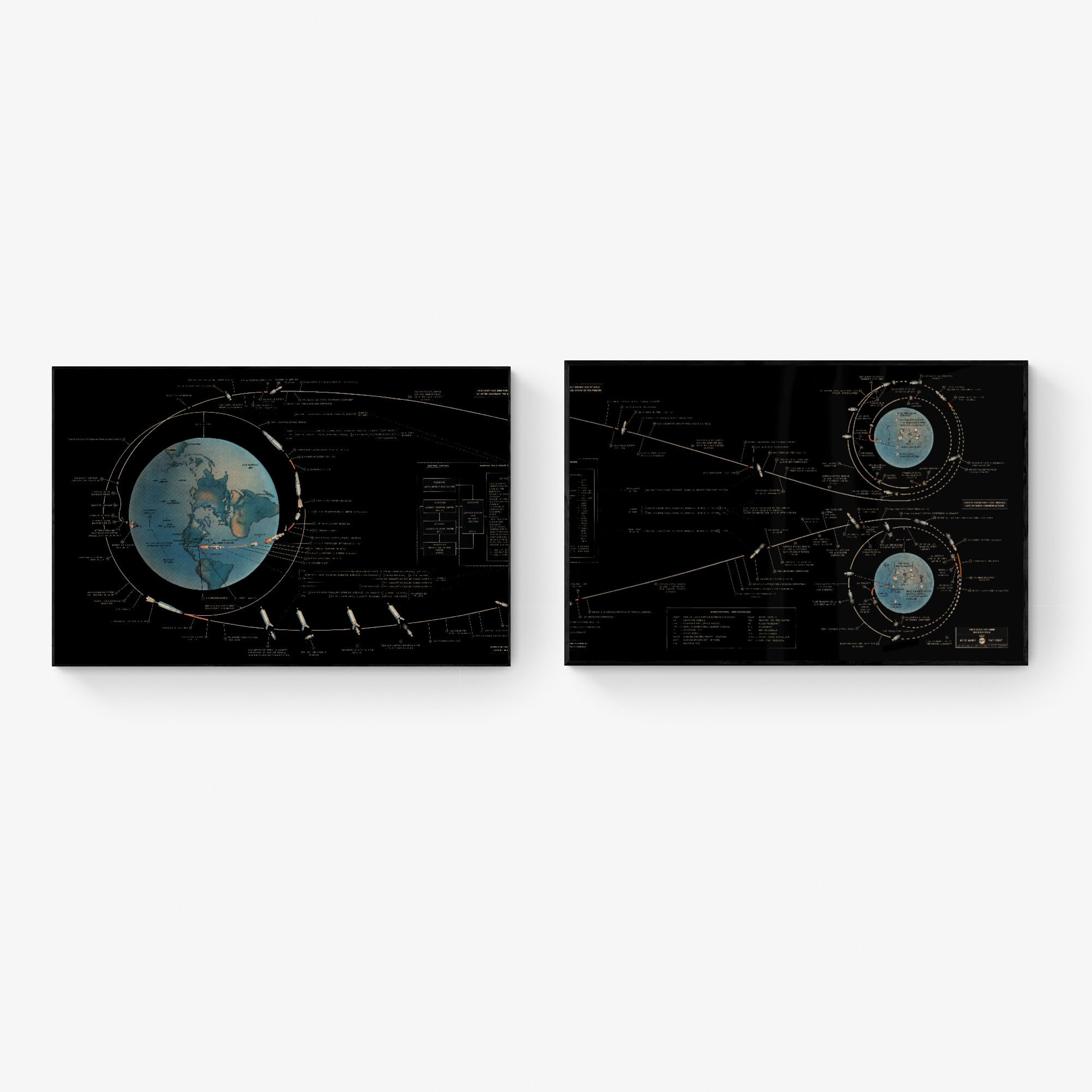 Tranquility Base Moon Map