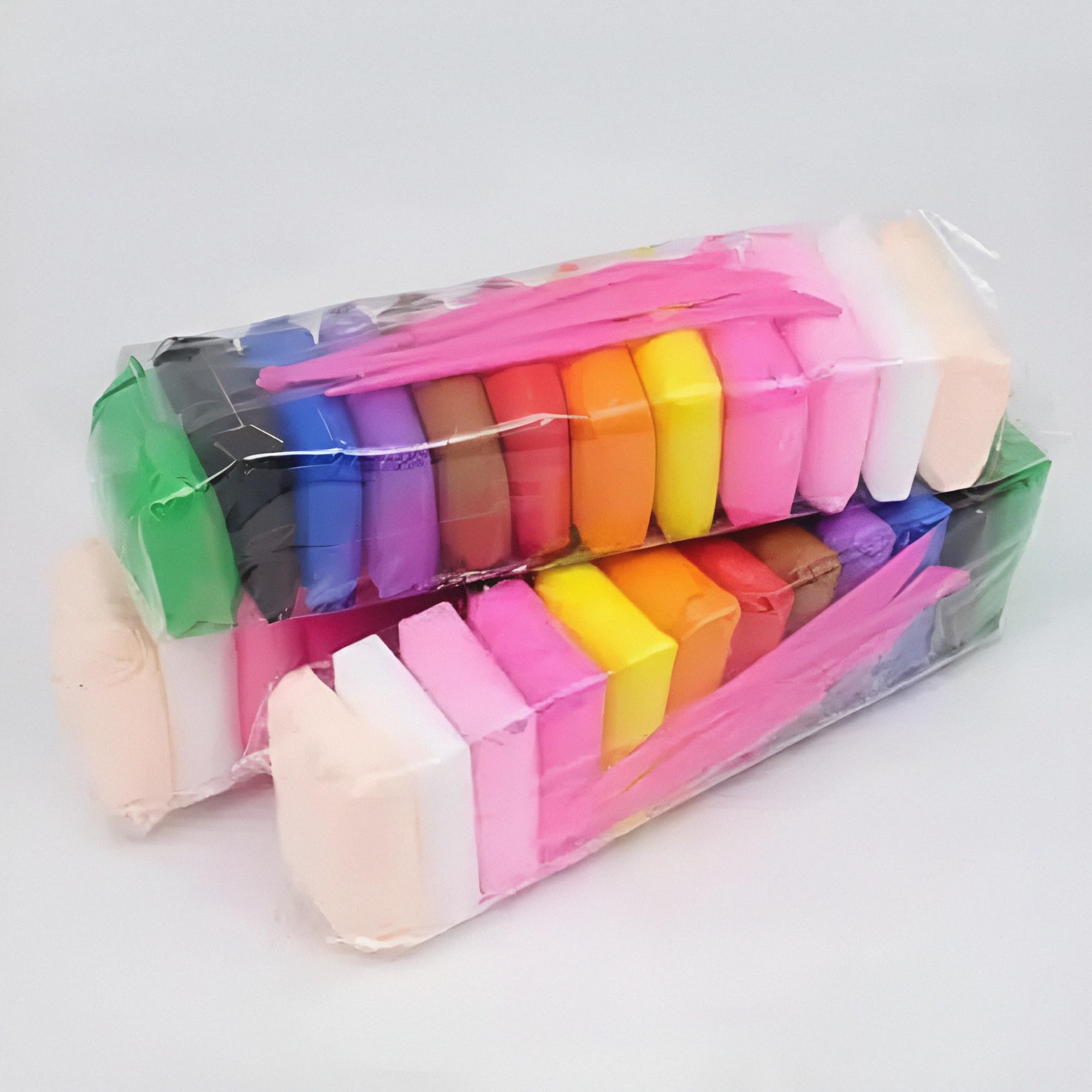 AH Store Ultra-Light Air Dry Soft Colorful Clay, Colorful Polymer DIY ...